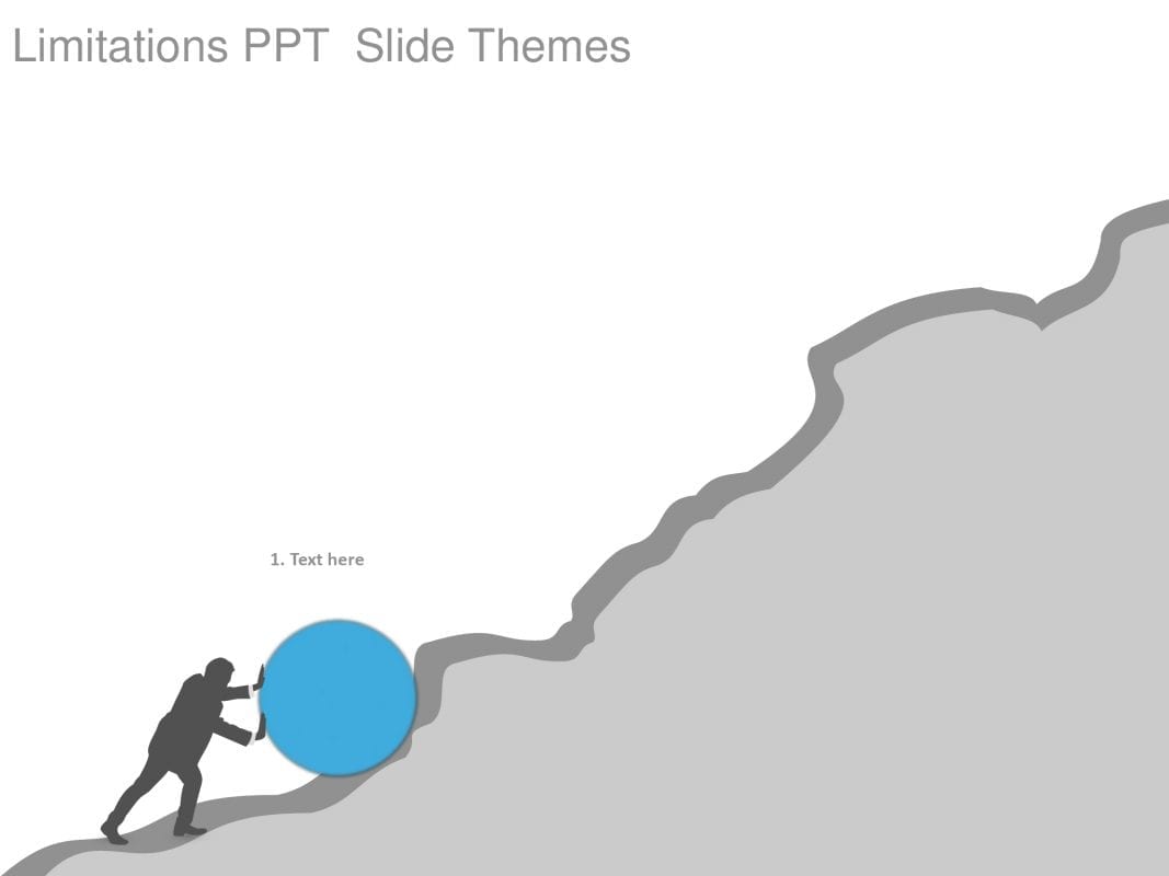 Data Chart Limitation Power Point Template - Slidevilla