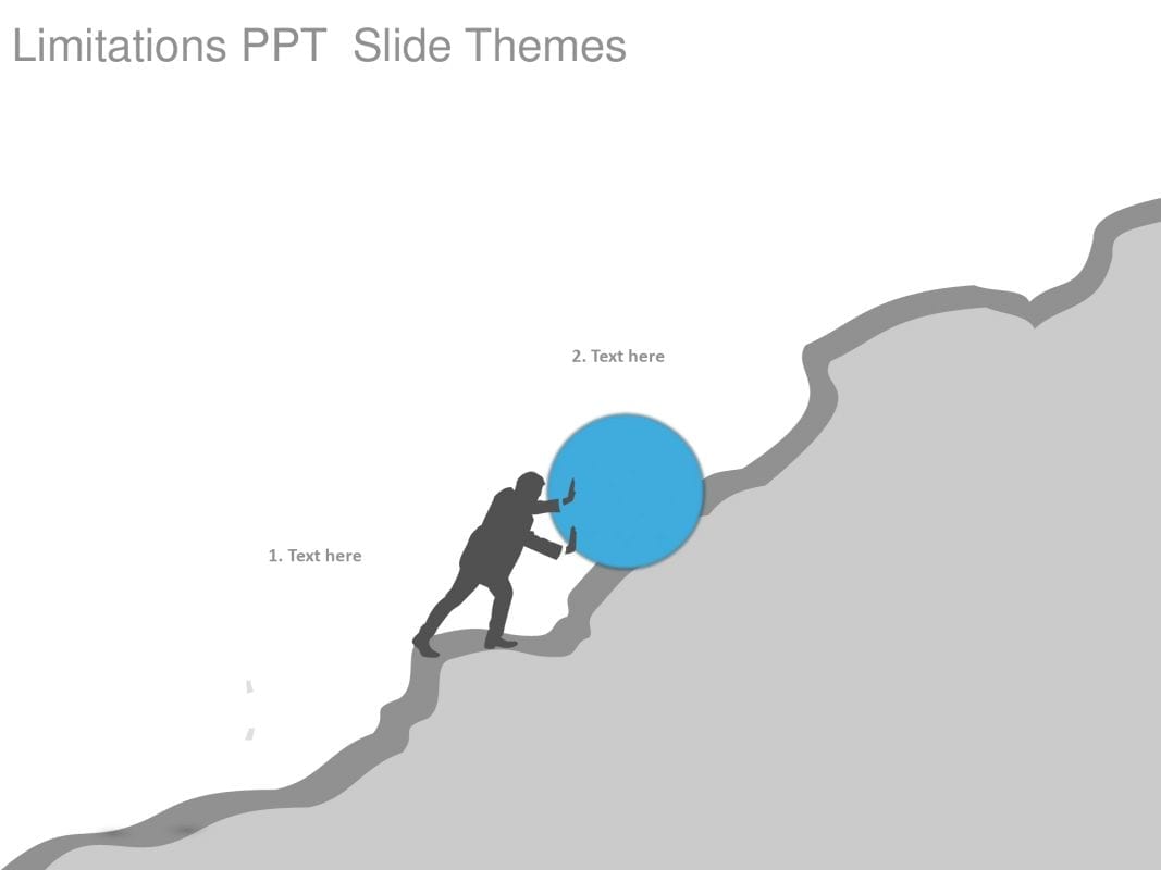 Data Chart Limitation Power Point Template - Slidevilla