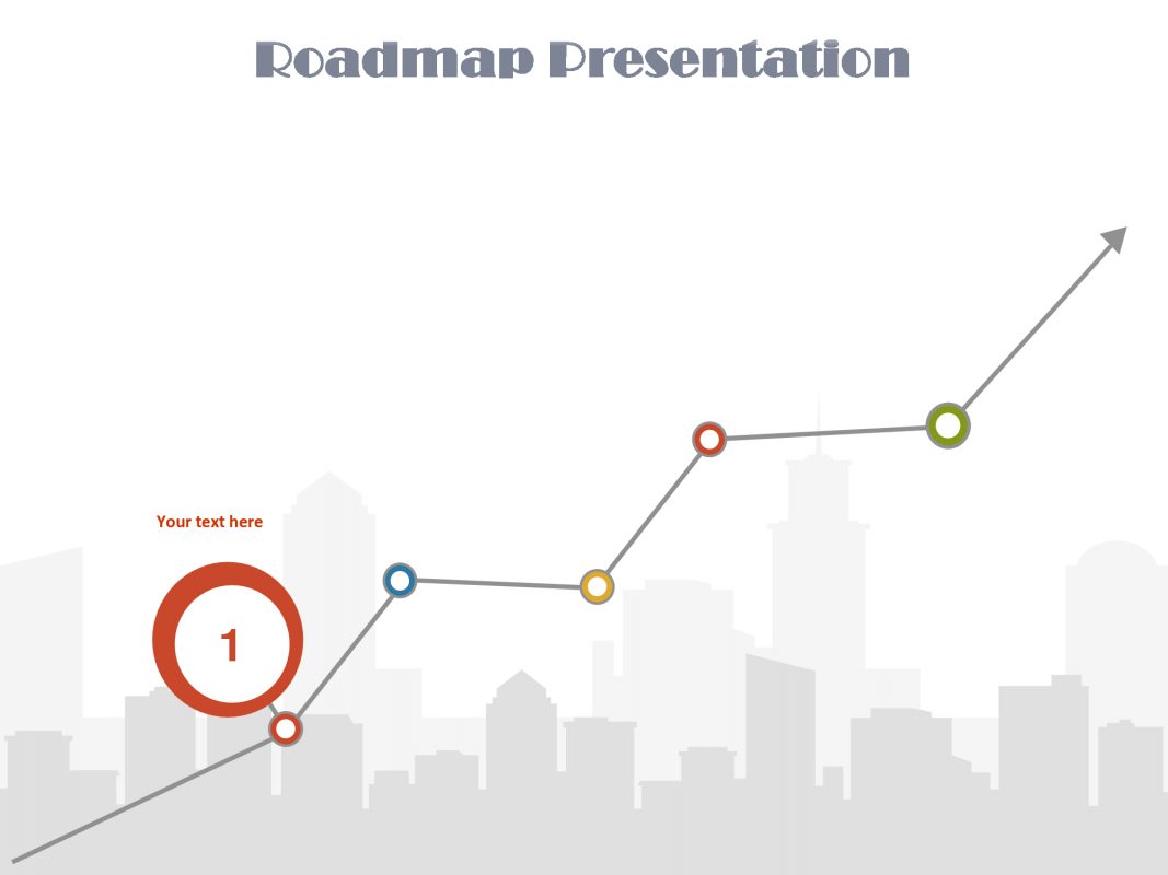 Roadmap PPT Powerpoint Template: 100% Editable PPTx