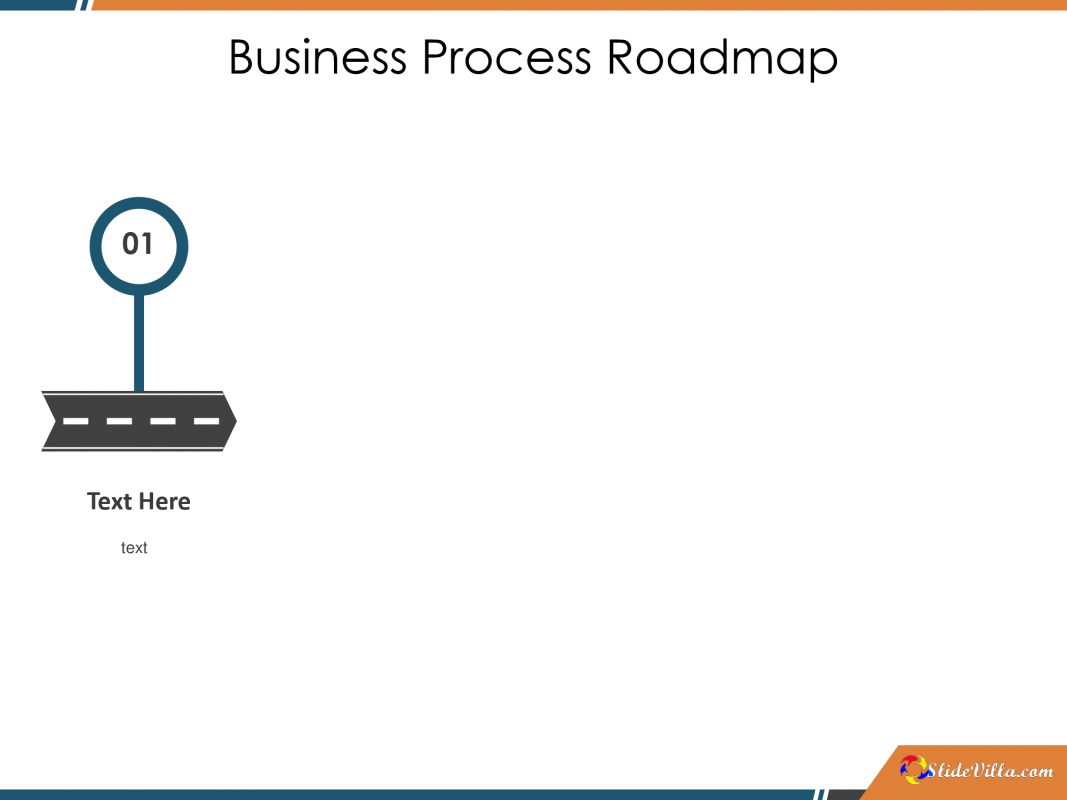 Business process roadmap ppt: 100% Editable PPTx