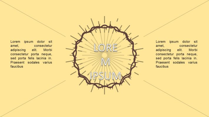 Thorn Diagram for PowerPoint Slide Template