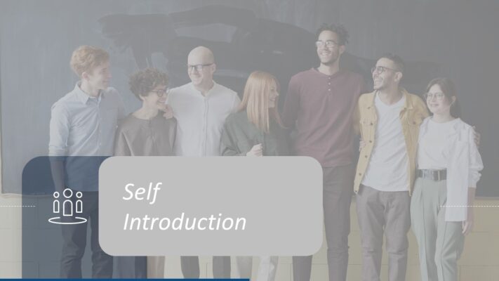 Self Introduction PowerPoint Template for Job Interviews - Impress ...