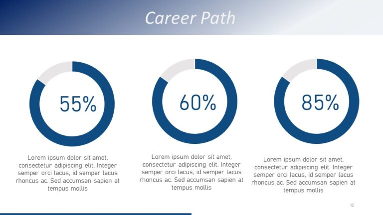 Self Introduction PowerPoint Template for Job Interviews - Impress ...