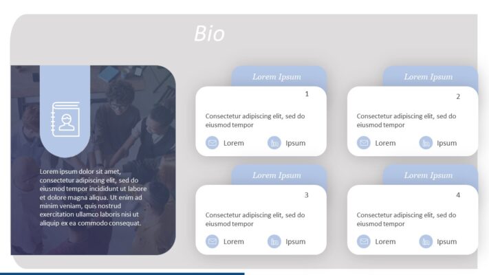 Self Introduction PowerPoint Template for Job Interviews - Impress ...