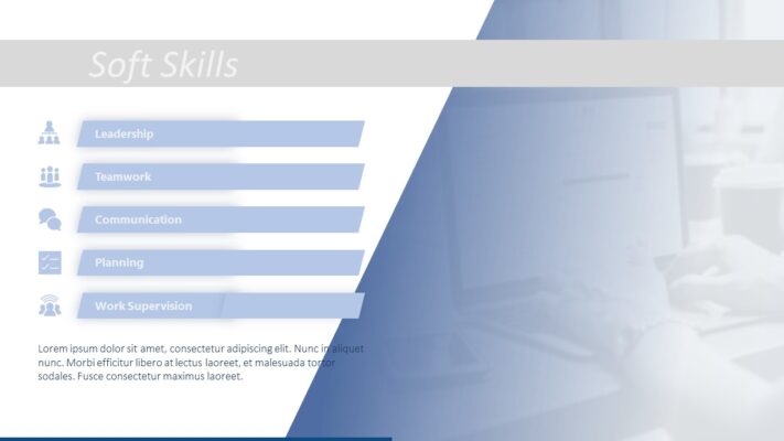Self Introduction PowerPoint Template for Job Interviews - Impress ...