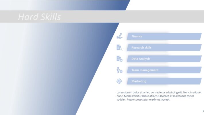 Self Introduction PowerPoint Template for Job Interviews - Impress ...