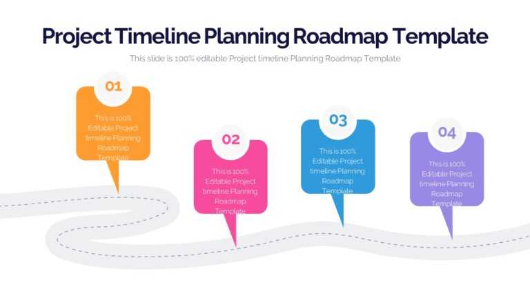 Project Timeline Planning Roadmap Template - Slidevilla