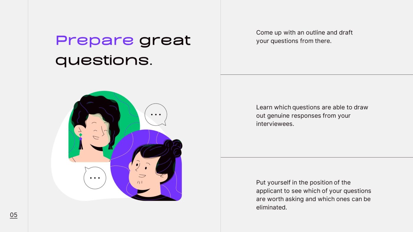 The Components of a Great Interview Presentation -Slidevilla