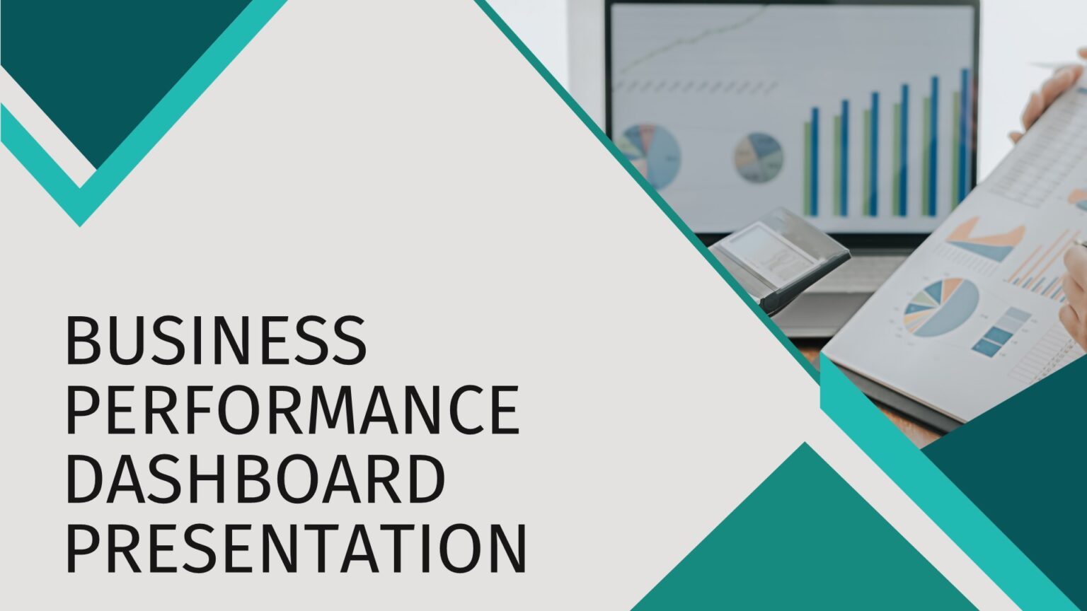 Business Performance Dashboard PowerPoint Presentation: 100% Editable PPTx