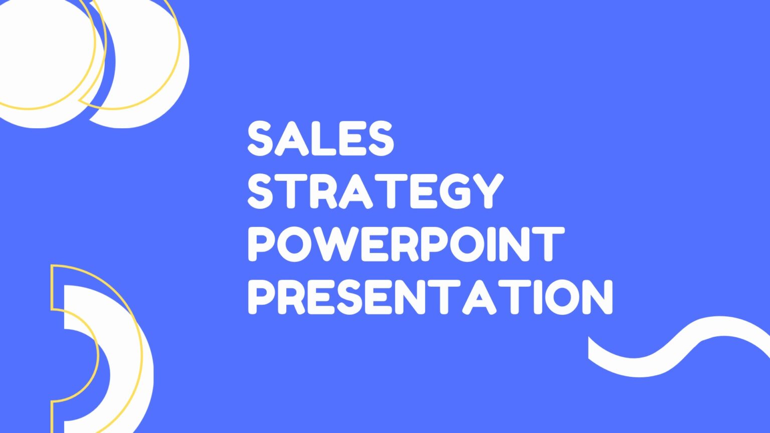 Sales Strategy PowerPoint Presentation - Slidevilla