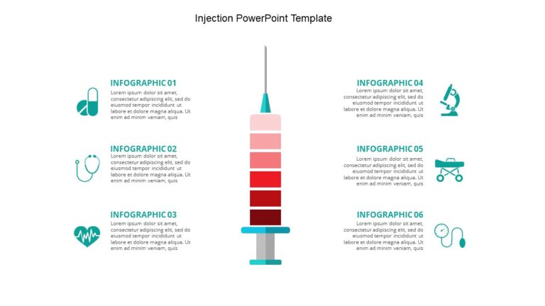 Injection PowerPoint Template: 100% Editable PPTx