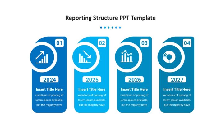 Reporting Structure PPT Template: 100% Editable PPTx
