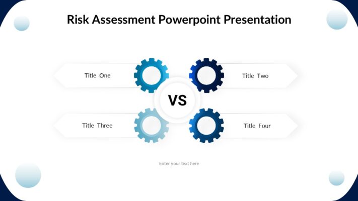 Risk Assessment Powerpoint Presentation: 100% Editable PPTx
