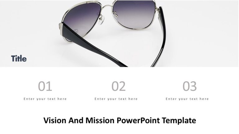 Vision And Mission PowerPoint Template: 100% Editable PPTx