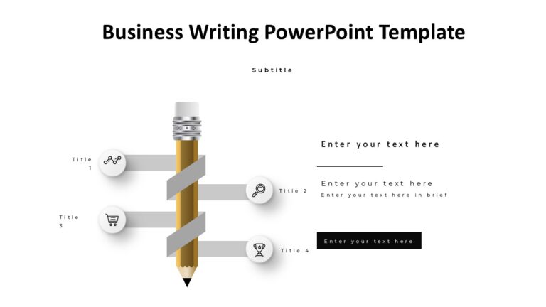 Business Writing PowerPoint Template - Slidevilla