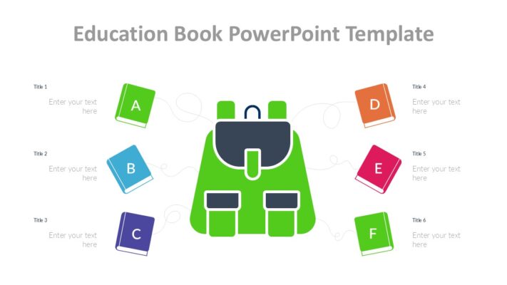 Education Book PowerPoint Template: 100% Editable PPTx