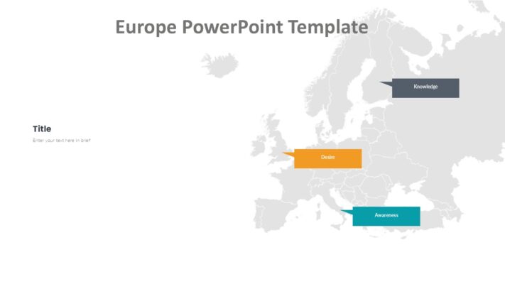 Editable Europe Map PowerPoint Template - Slidevilla