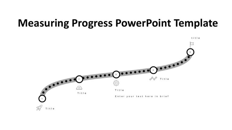Measuring Progress PowerPoint Template - Slidevilla Measuring Progress PowerPoint Template - Slidevilla
