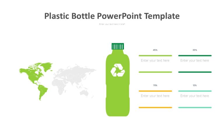 Plastic Bottle PowerPoint Template - Slidevilla
