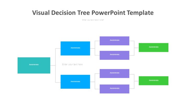 Visual Decision Tree PowerPoint Template - Slidevilla