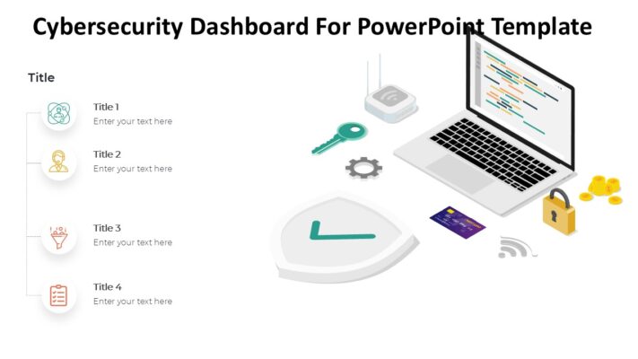 Cybersecurity Dashboard For PowerPoint Template - Slidevilla