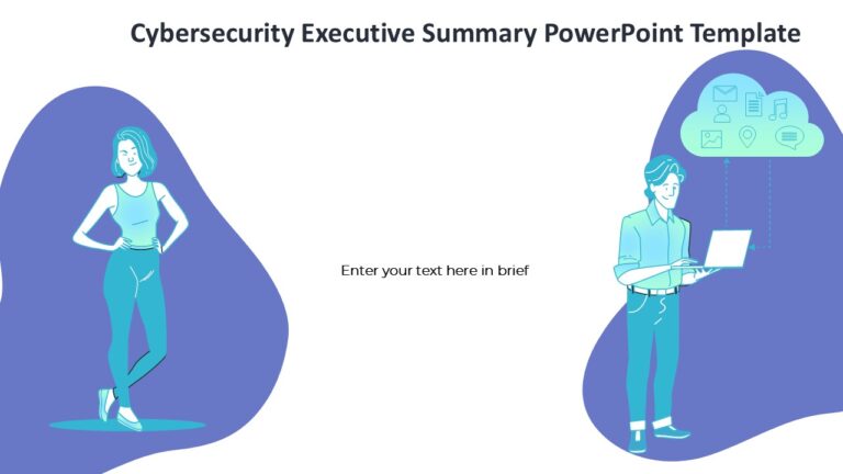 Cybersecurity Executive Summary PowerPoint Template: 100% Editable PPTx