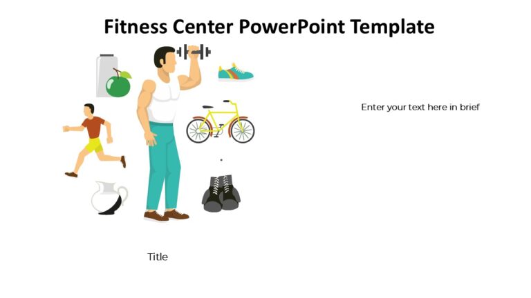 Fitness Center PowerPoint Template - Slidevilla Fitness Center PowerPoint Template - Slidevilla
