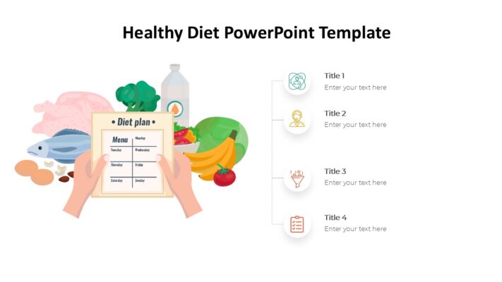Healthy Diet PowerPoint Template: 100% Editable PPTx