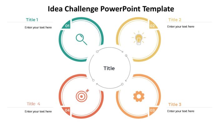 Idea Challenge PowerPoint Template: 100% Editable PPTx