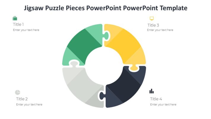 Jigsaw Puzzle Pieces PowerPoint PowerPoint Template - Slidevilla