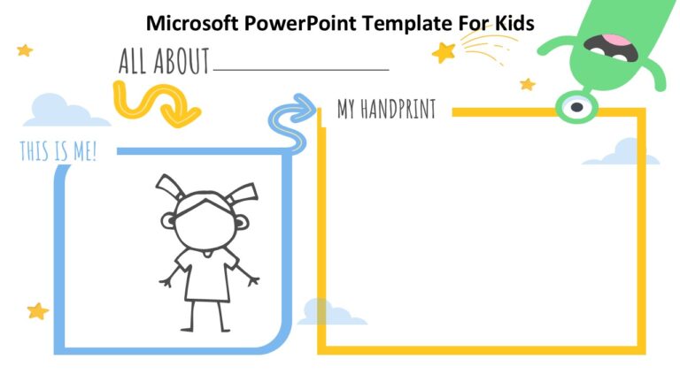 Microsoft PowerPoint Template For Kids: 100% Editable PPTx