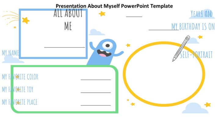 Presentation About Myself PowerPoint Template - Slidevilla