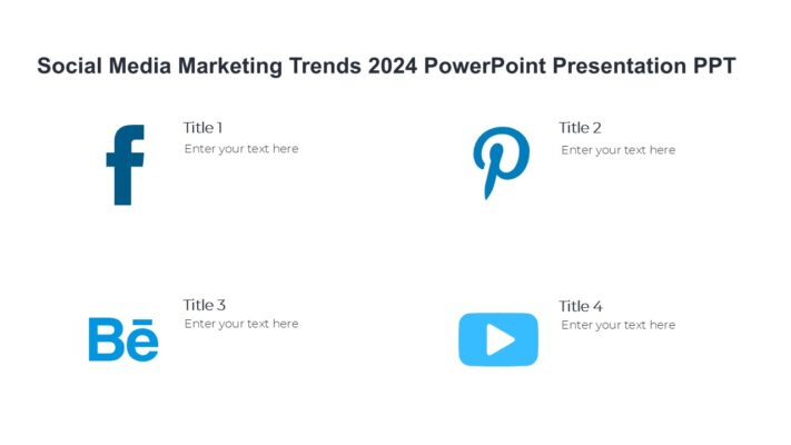Social Media Marketing Trends 2024 PowerPoint Presentation PPT: 100% ...