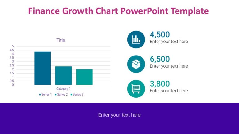 Finance Growth Chart PowerPoint Template - Slidevilla