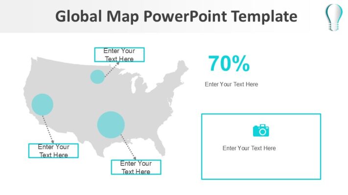 Global Map PowerPoint Template: 100% Editable PPTx