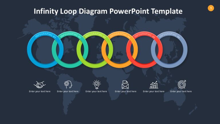 Infinity Loop Diagram PowerPoint Template - Slidevilla