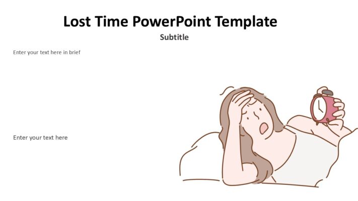 Lost Time PowerPoint Template - Slidevilla