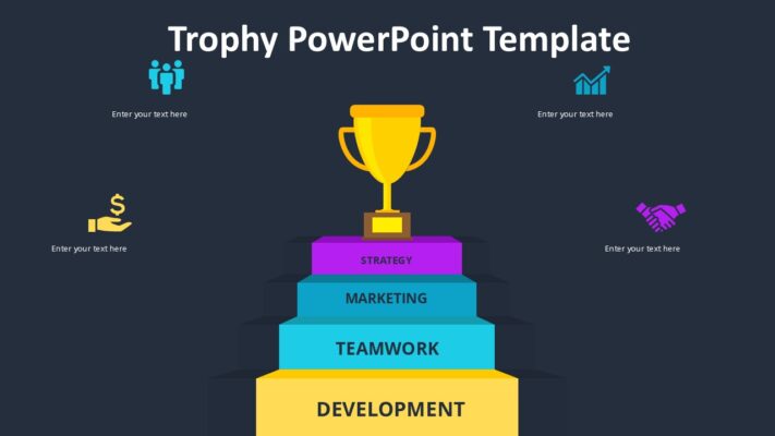 Trophy Powerpoint Template 100 Editable Pptx