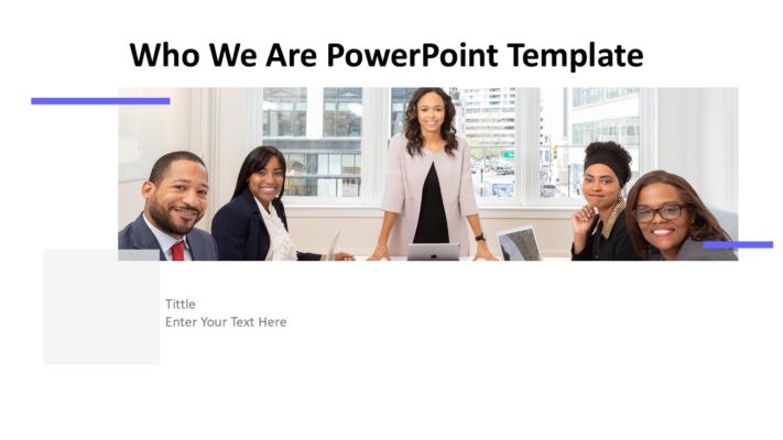 Who We Are PowerPoint Template - Slidevilla