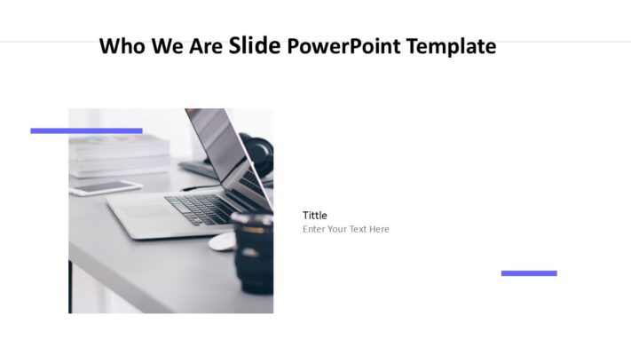 Who We Are Slide PowerPoint Template - Slidevilla