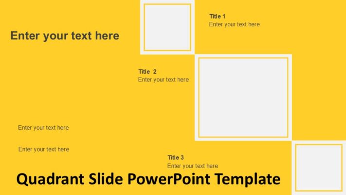 Quadrant Slide PowerPoint Template - Slidevilla
