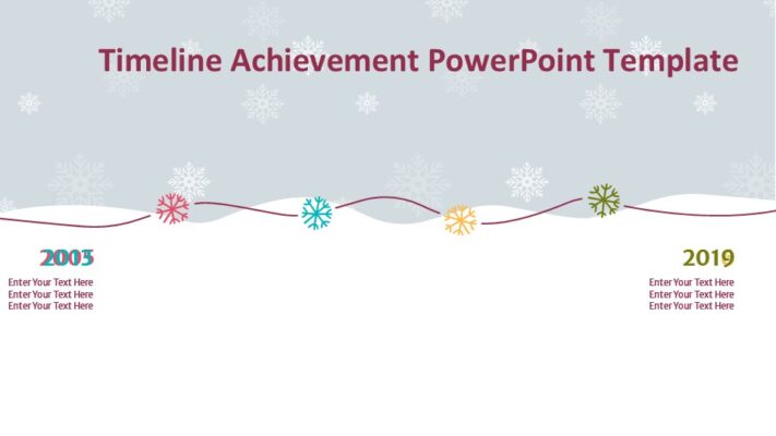 Timeline Achievement PowerPoint Template - Slidevilla