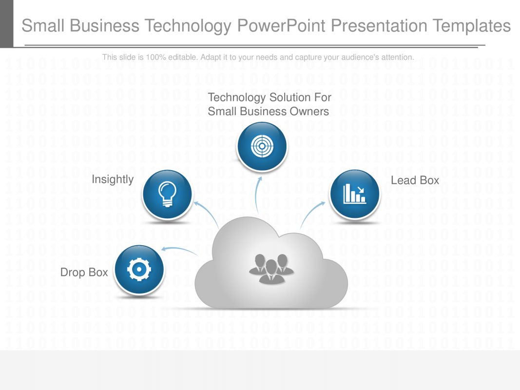 Small Business Technology template - Slidevilla