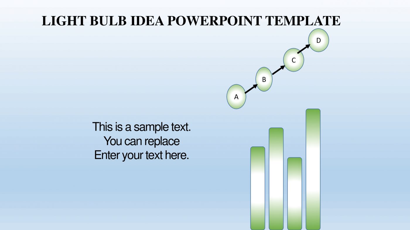 Light Bulb Idea PowerPoint Template - Slidevilla