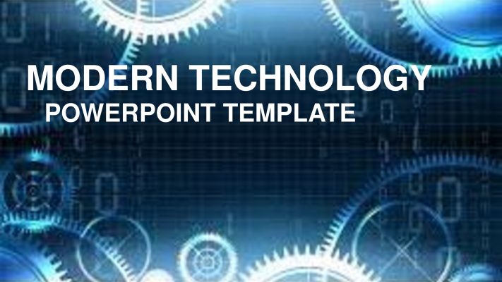 Modern technology template - Slidevilla