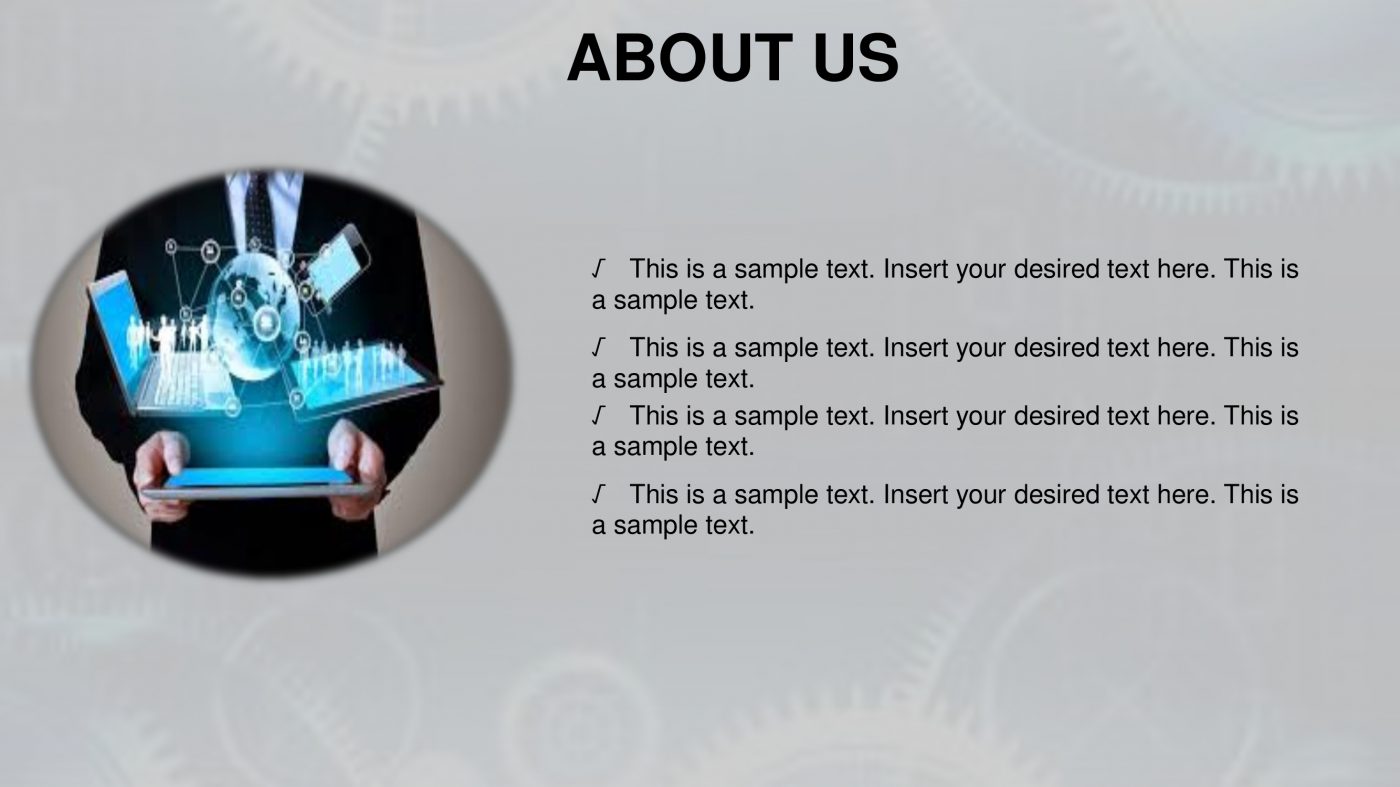 Modern technology template - Slidevilla