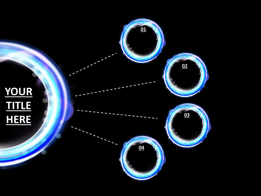 Free circular template - Slidevilla