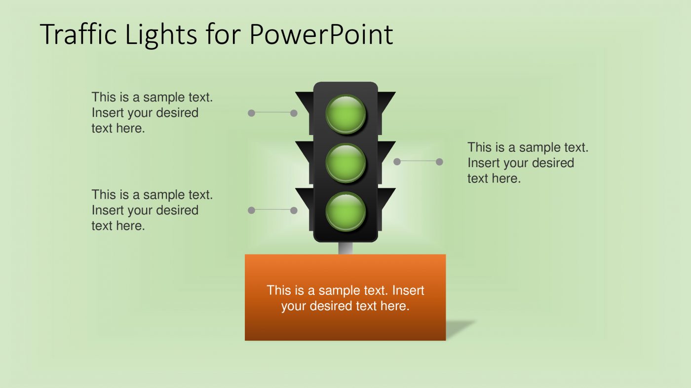 Traffic Lights template - Slidevilla