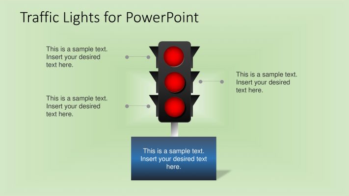Traffic Lights template - Slidevilla