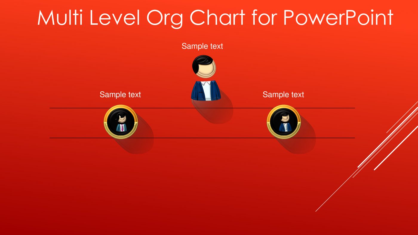 Multi Level Organizational Chart Ppt Template Slidevilla